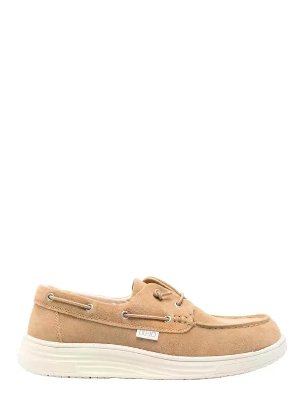 Liu Jo Suede Boat Shoes - Brown