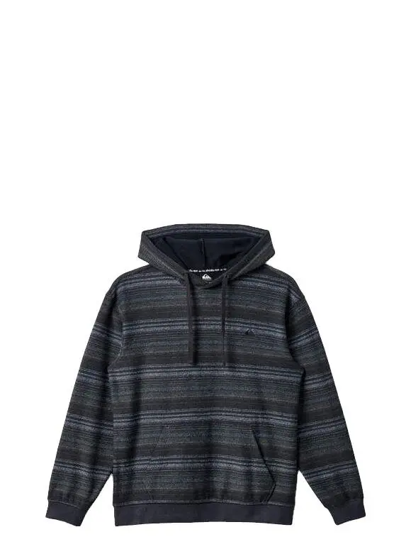 Quiksilver Great Otway Striped Hoodie - Phantom