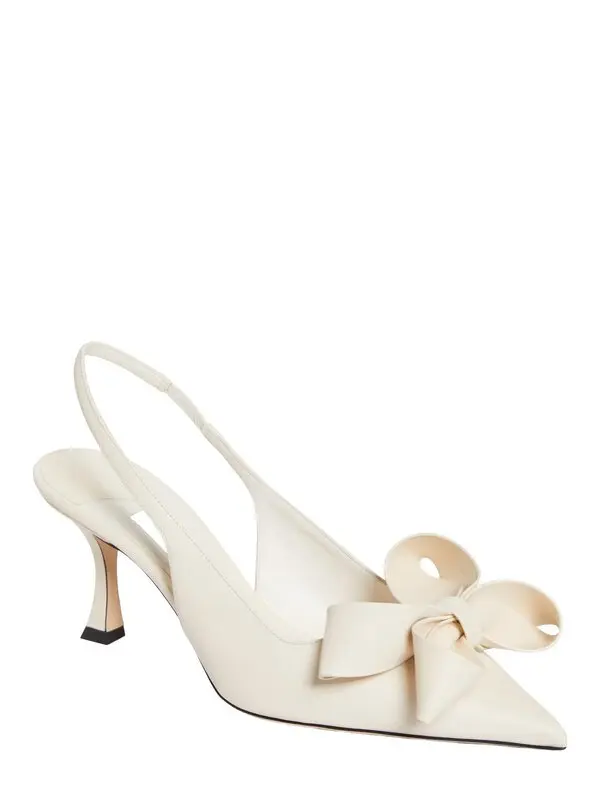 JIMMY CHOO Staz Slingback Pumps - Latte/ Latte