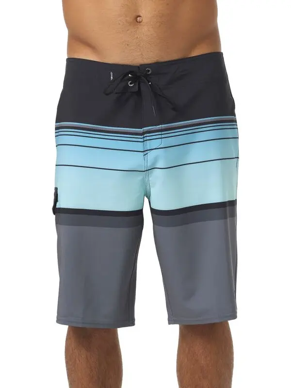 O'Neill Lennox Stripe Board Shorts - Black 2