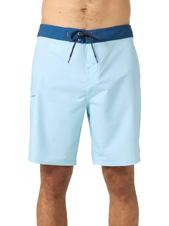 O'Neill Hyperfreak Heat Board Shorts - Sky Blue