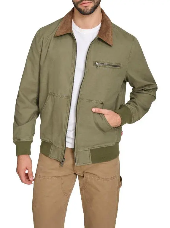LEVI'S Western Bomber Jacket - Grapeleaf