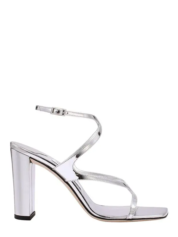 JIMMY CHOO Azie Ankle-strap Sandals - Silver