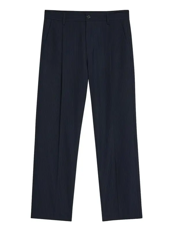 Simkhai Kane Pinstripe Trousers - Midnight Stripe