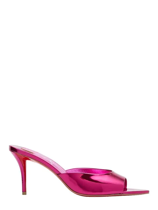 CHRISTIAN LOUBOUTIN Miss Z Mirror Mules - Billy