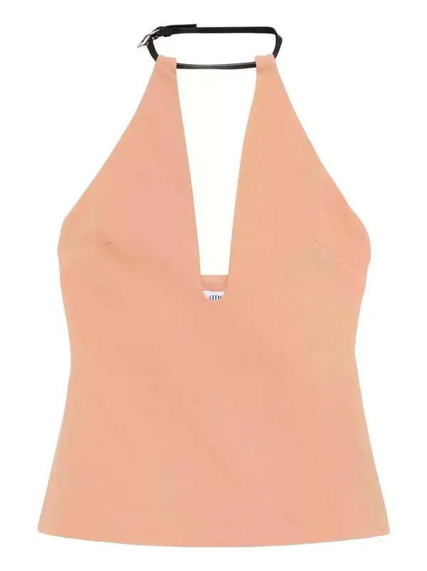 Attico Buckled Top - Neutrals