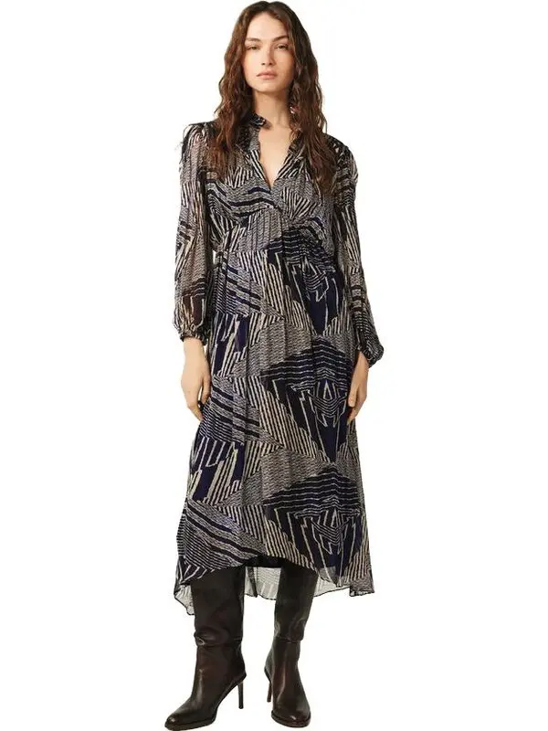 Ba&sh Antal Mid-length Dress - Blue