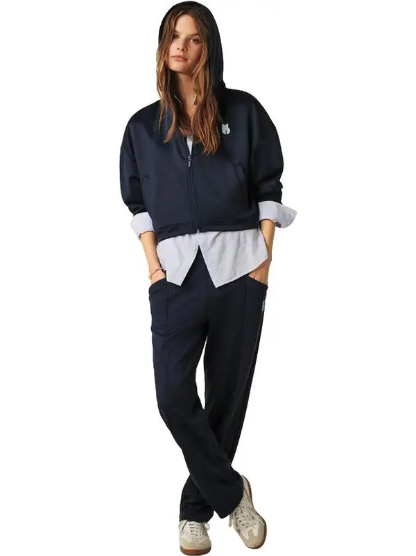 Ba&sh Alma Hooded Sweatshirt - Blue