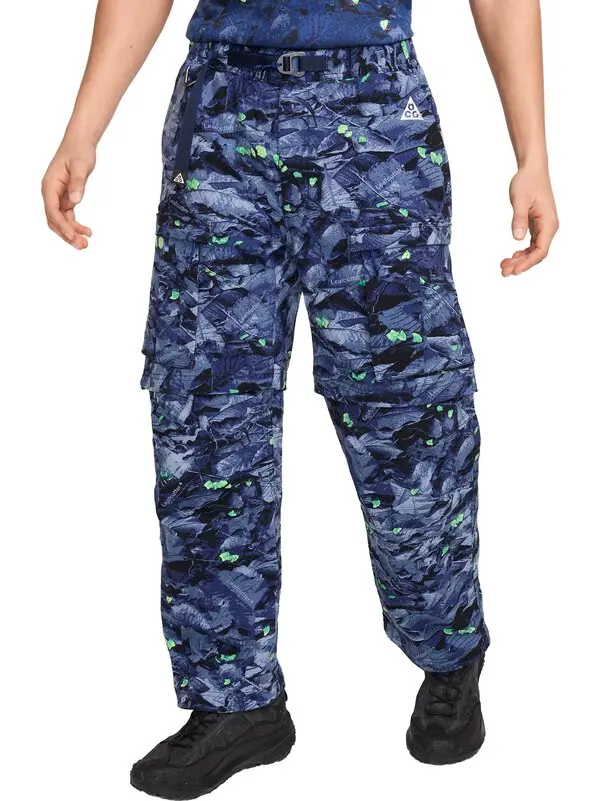 Nike Acg Smith Summit Water-repellent Uv Cargo Pants - Blue
