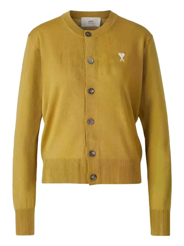 Ami De Coeur Cardigan - Yellow
