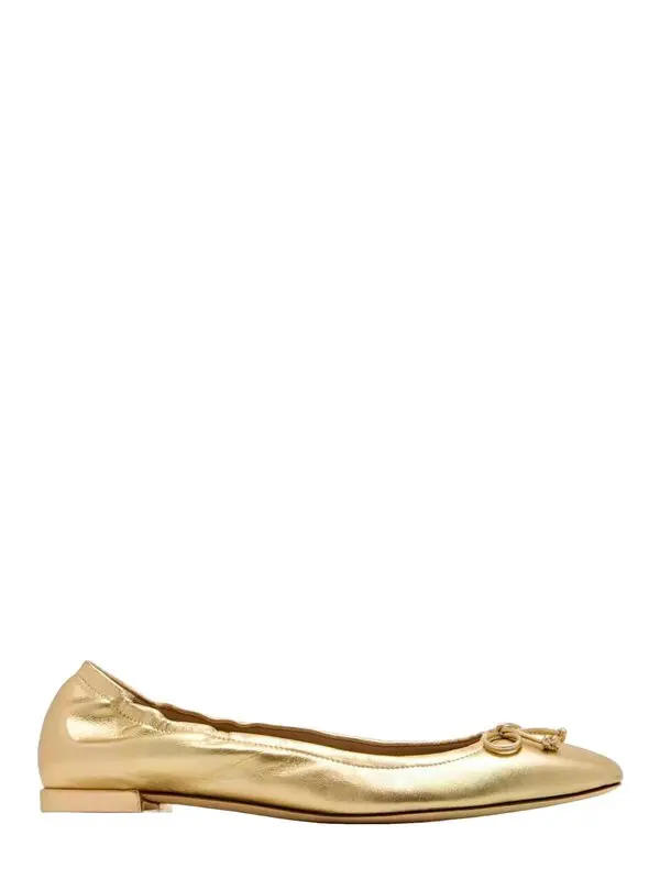 STUART WEITZMAN Bria Ballet Flats - Gold