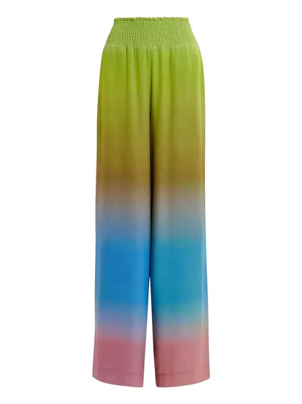 Essentiel Antwerp Hug Palazzo Trousers - Yellow