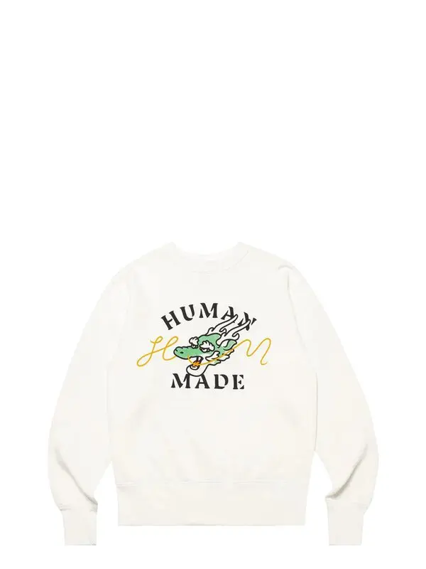 HUMAN MADE Dragon Sweatshirt #1 - White