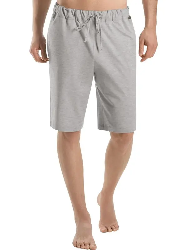 Hanro Night & Day Knit Lounge Shorts - Dark Gray