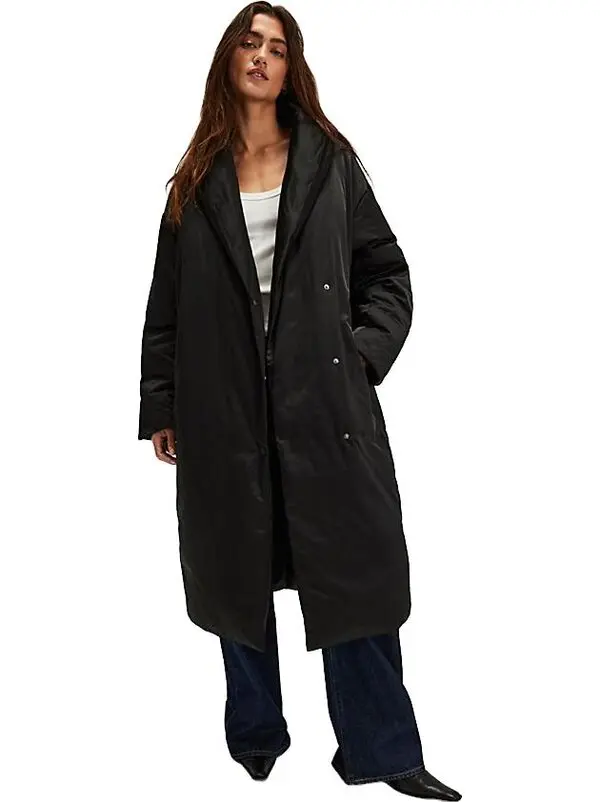 STAND STUDIO Nala Puffer Coat - Black
