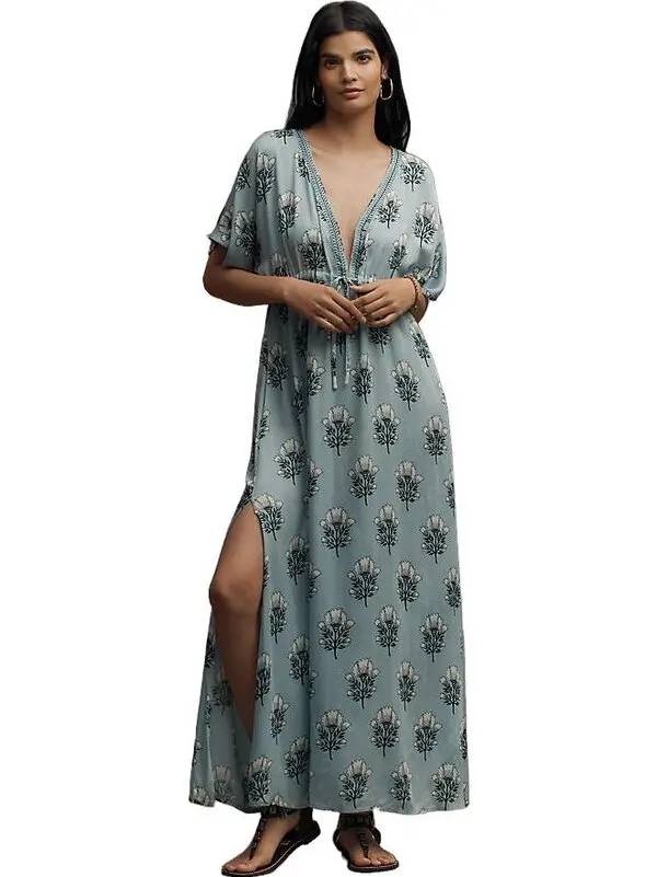 Omika Pia Floral Kaftan - Milo Lake