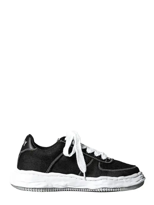 Mihara Yasuhiro Wayne Og Sole Sneakers - Black