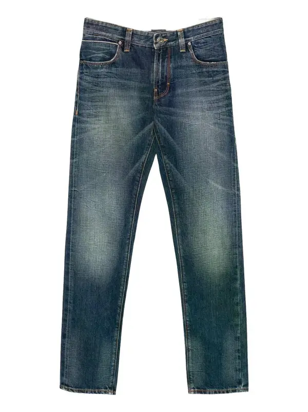 Hugo Boss Washed Jeans - Blue