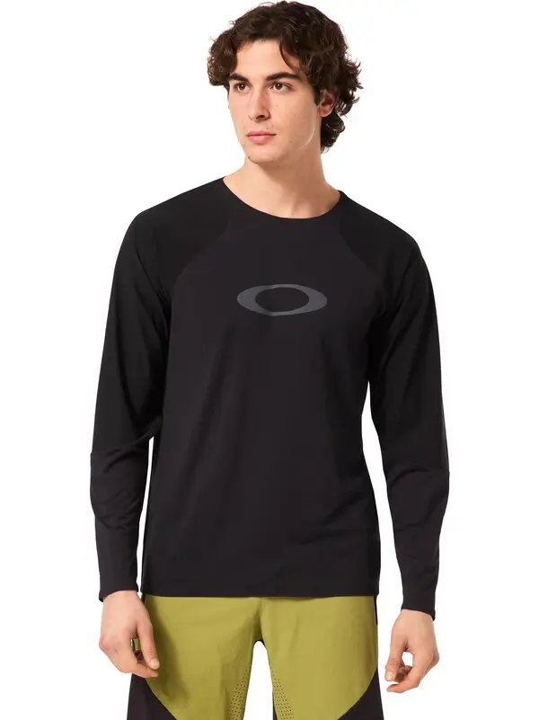 Oakley Seeker Airline Long Sleeve Jersey - Black