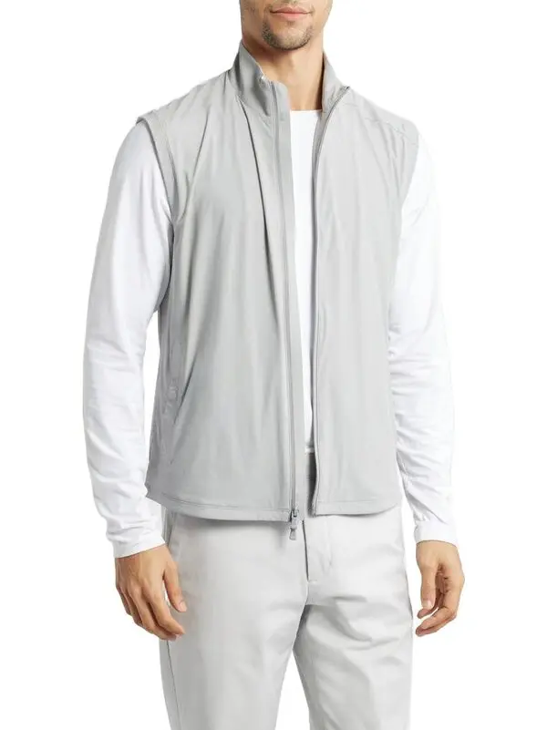 Johnnie-o Zimmer Stretch Nylon Vest - Seal