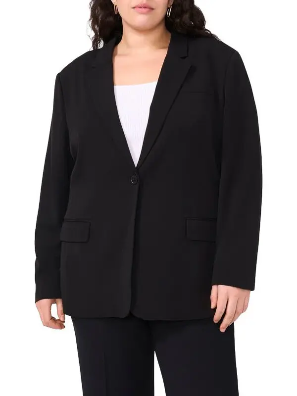 Halogen Relaxed Blazer - Rich Black