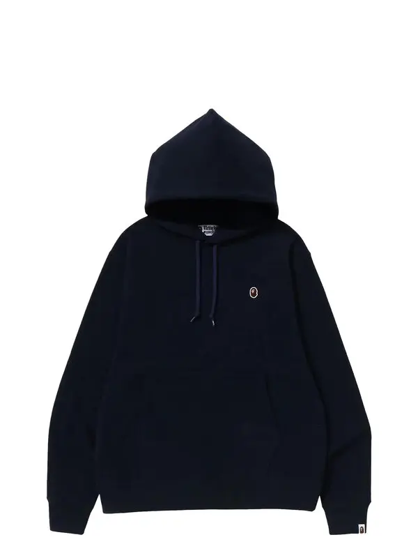 BAPE Ape Head One Point Relaxed Fit Pullover Hoodie - Blue