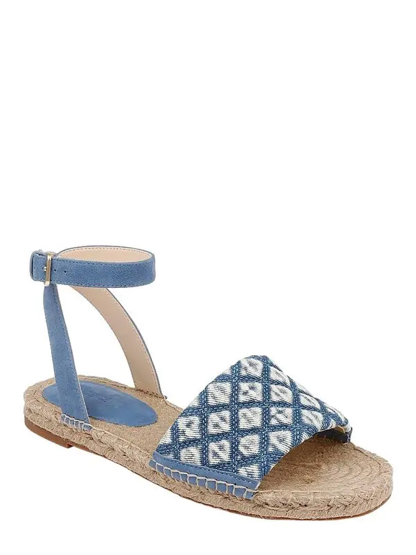 L'Agence Grece Sandals - Light Denim