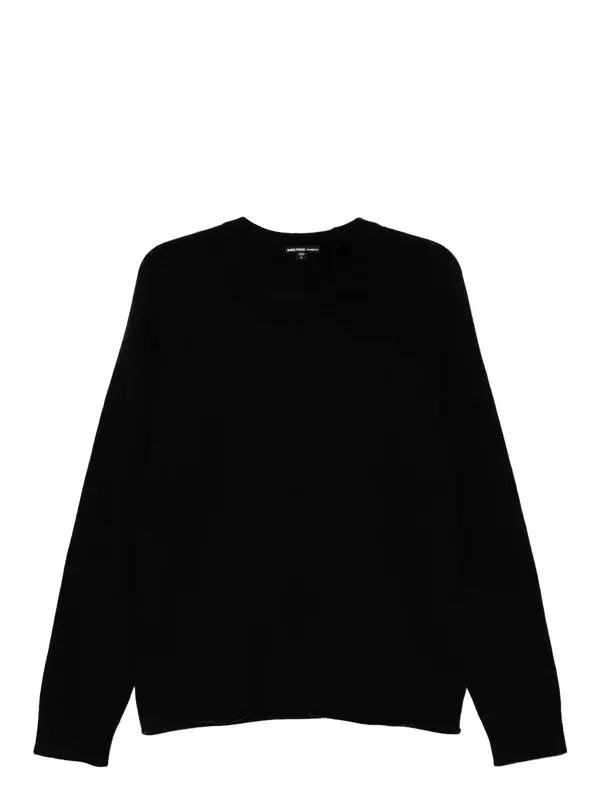 JAMES PERSE Cashmere Crew-neck Jumper - Black