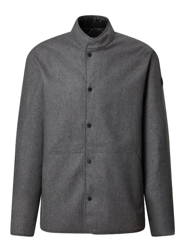Moncler Bane Reversible Down Jacket - Grey