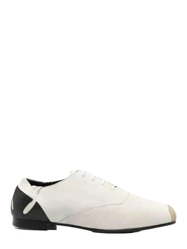 STEFAN COOKE Slashed Dancer Derby Shoes - Neutrals