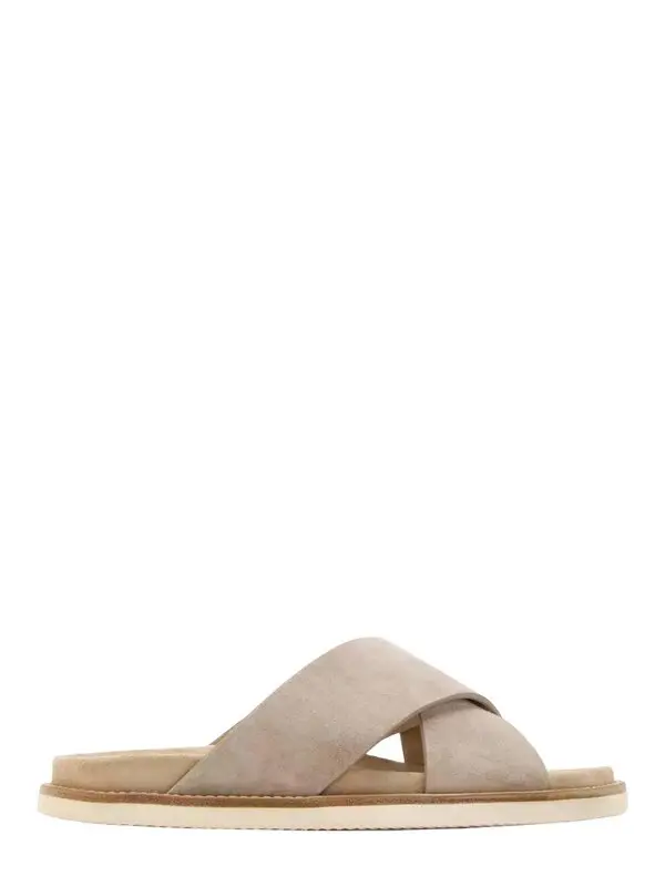 Brunello Cucinelli Suede Sandals - Brown