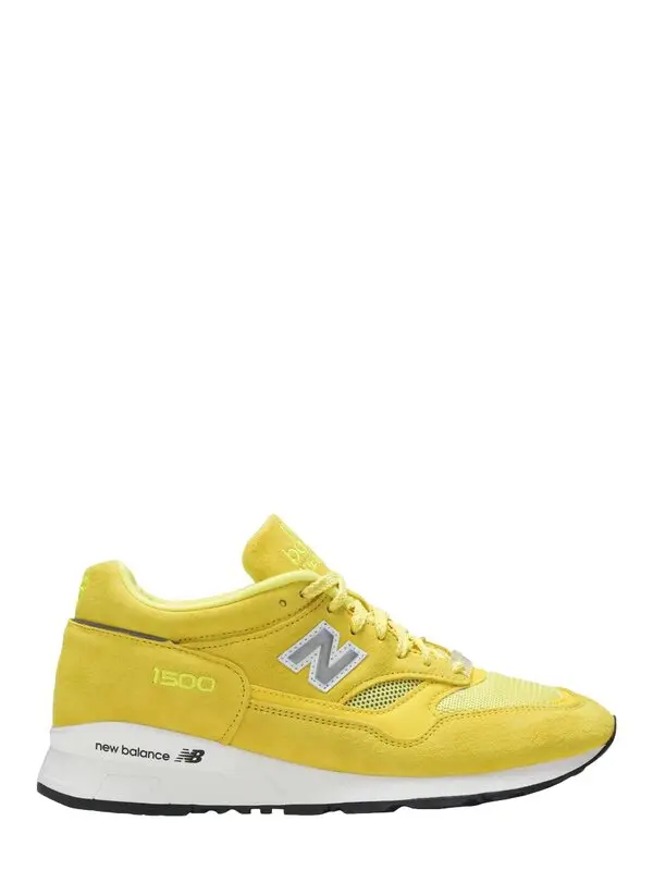 NEW BALANCE X Pop Trading Company 1500 Made In England Sneaker - Yellow