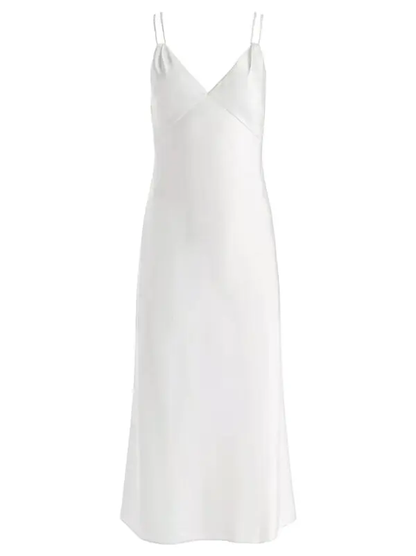 Alice + Olivia Kiro Slip Dress - White