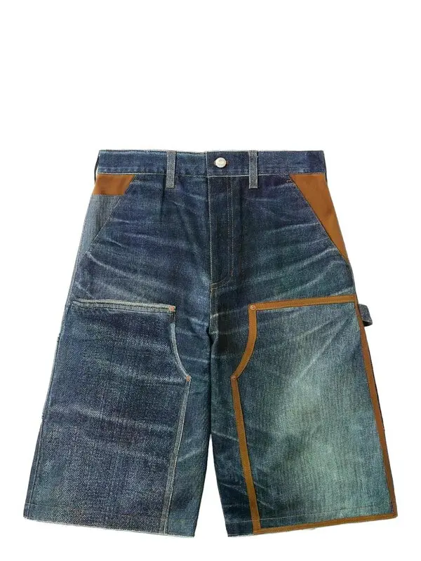 Andersson Bell Cotton Denim Shorts - Blue