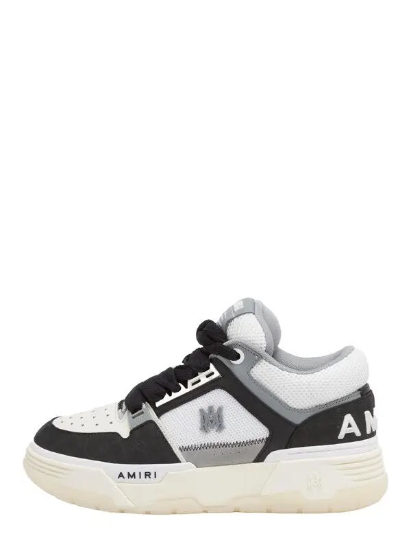 Amiri Ma-1 Quad Debossed Nubuck Sneakers - Black