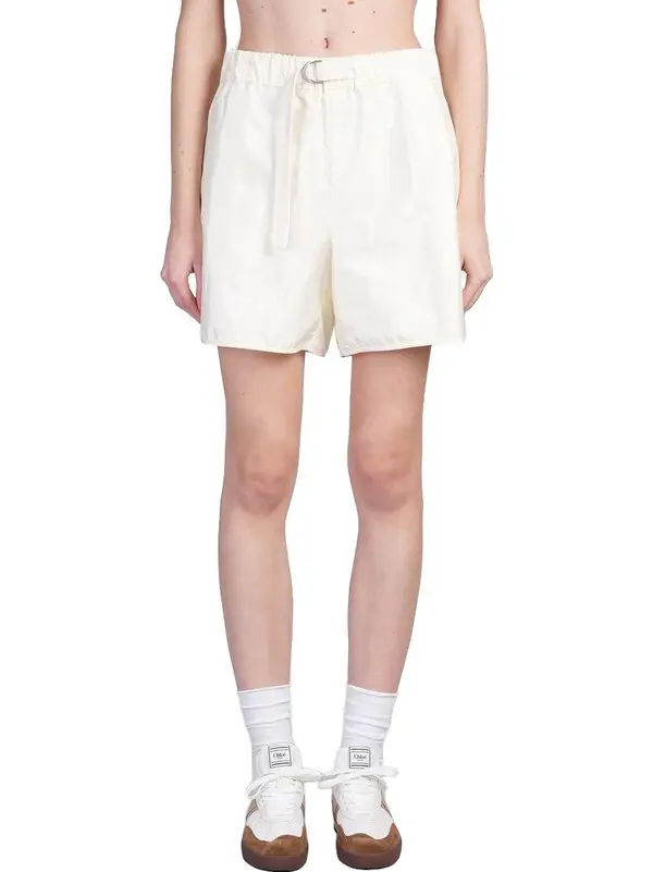 JIL SANDER Trousers 256 Short Shorts - Beige