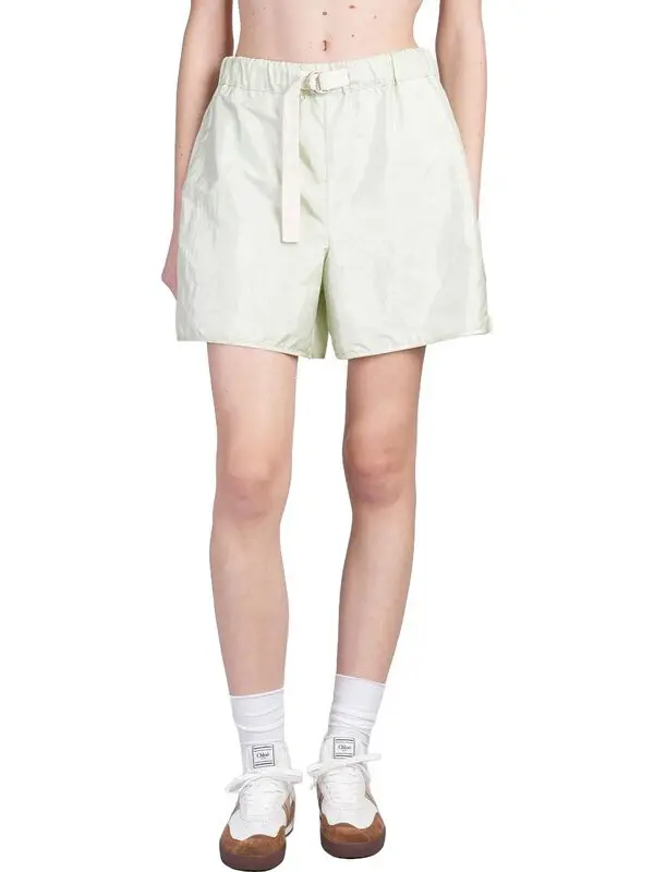 JIL SANDER Trousers 256 Short Shorts - Green