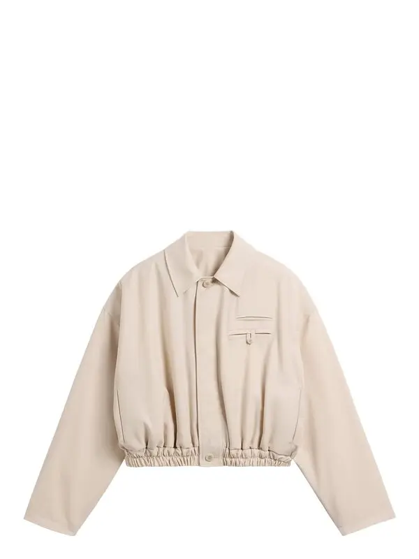 Jacquemus Melao Blouson Jacket - Light Beige