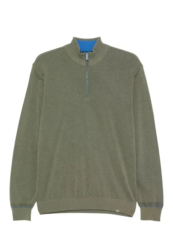 Paul & Shark Cotton Sweater - Green