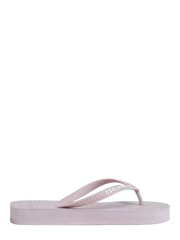 Dsquared2 Logo-strap Flip Flops - Pink