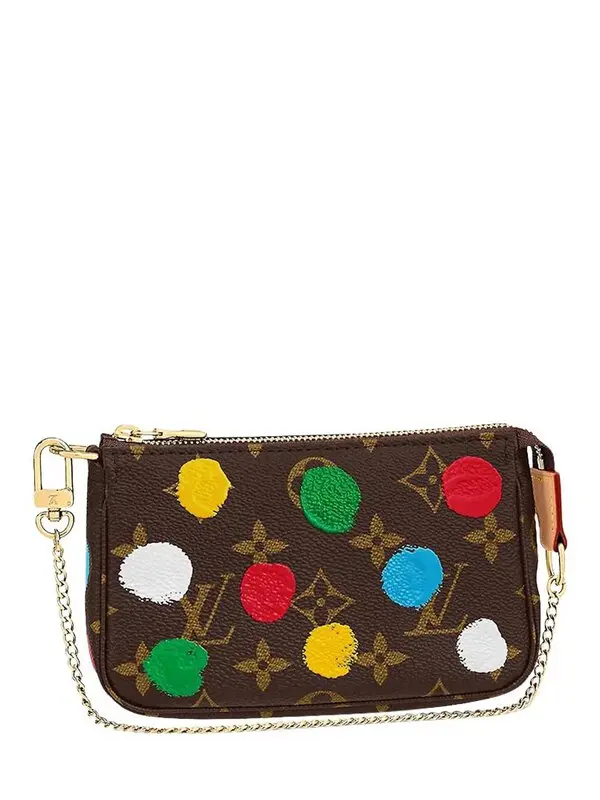LOUIS VUITTON X Yayoi Kusama Mini Pochette Accessoires - Monogram