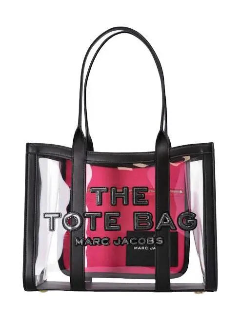 Marc Jacobs The Medium Tote Clear - Black