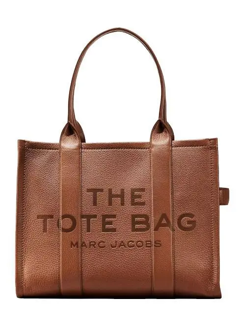 Marc Jacobs The Leather Tote Bag Large - Argan Oil