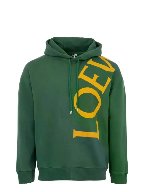Loewe Cotton Hoodie - Green
