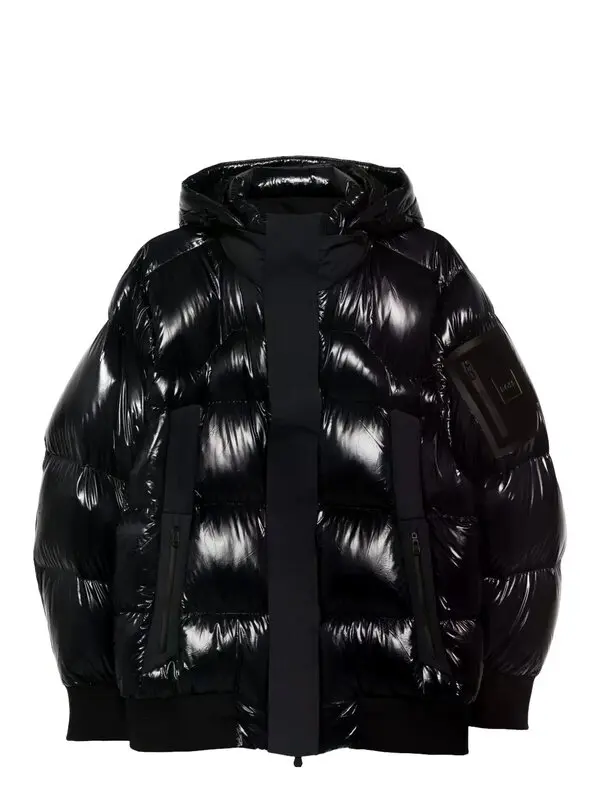 Hugo Boss Zip-up Padded Jacket - Black