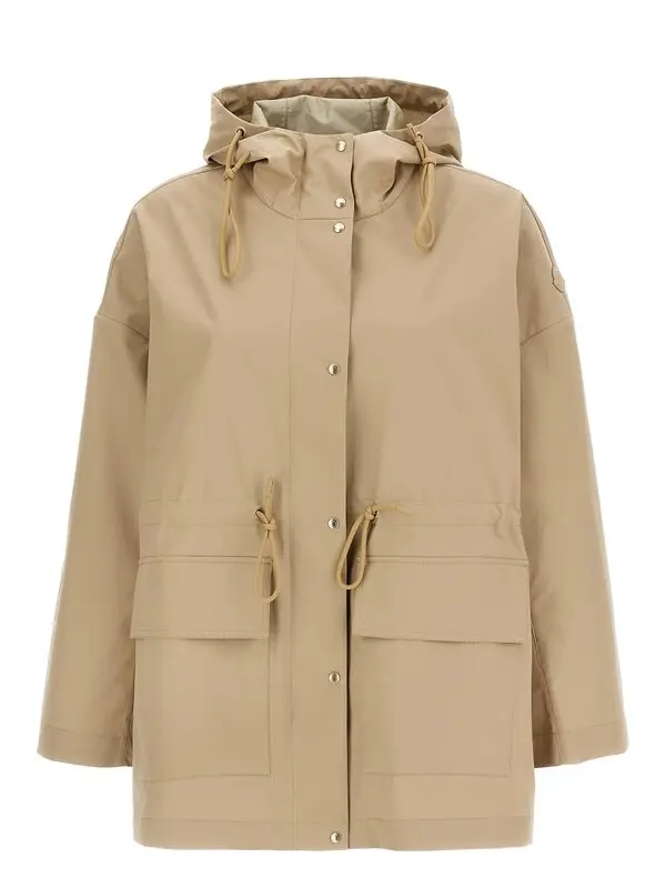 Moncler Gaillon Cotton Parka - Beige