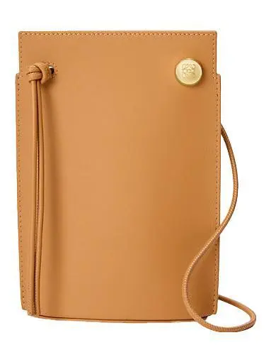 Loewe Pebble Dice Leather Pouch - Warm Desert