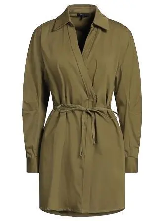Maje Mini Wrap Dress - Beige