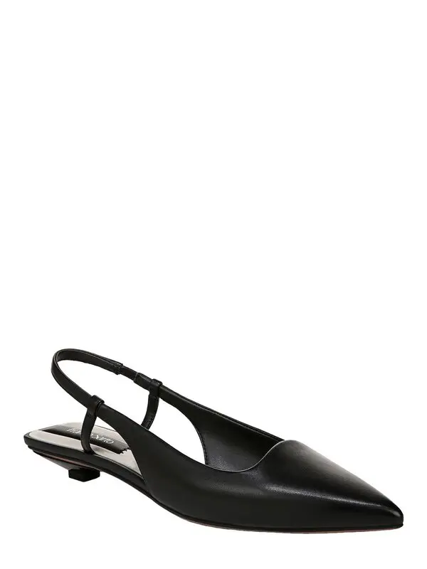 Franco Sarto Palmira Slingback Pointed Toe Pump - Black