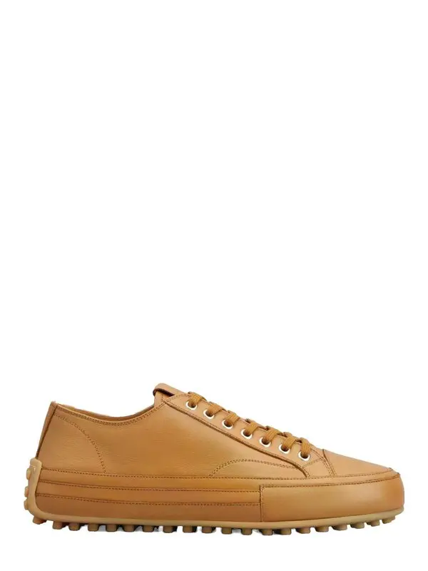 TOD'S Leather Sneakers - Brown